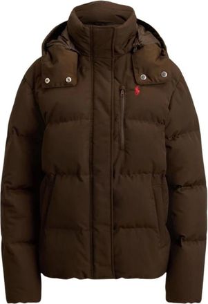 Polo Ralph Lauren Femme, Vestes, Brun, Taille: 40 FR Veste dhiver
