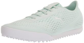 Puma Damen Monolite Fusion Slip-on Golfschuh, Soothing Sea Weiß, 37 EU