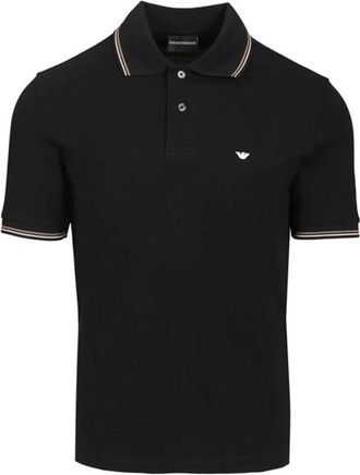 Emporio Armani Homme, Tops, Bleu, Taille: M Polo &agrave; manches courtes