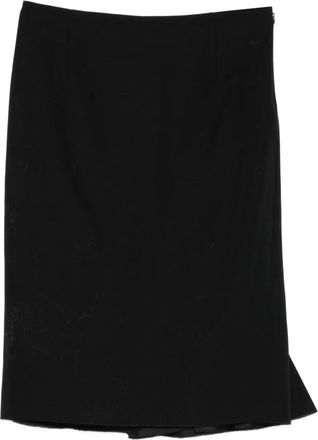 Marni jupe mi-longue à design asymétrique - Noir