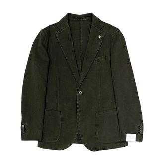 L.B.M. 1911 Gr&uuml;ner Baumwollblazer Zeitlose Eleganz - - Jackets - Herren - Gr&uuml;n - M