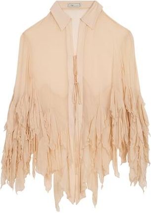 Blumarine Blouse fluide transparente