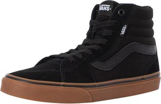 Vans Herren Filmore Hi Sneaker, Suede Canvas Black Gum, 41 EU