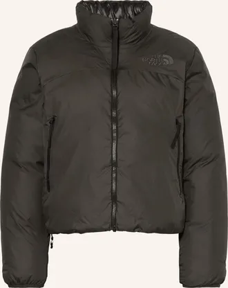 The North Face Daunenjacke Pertex Nuptse Zum Wenden braun