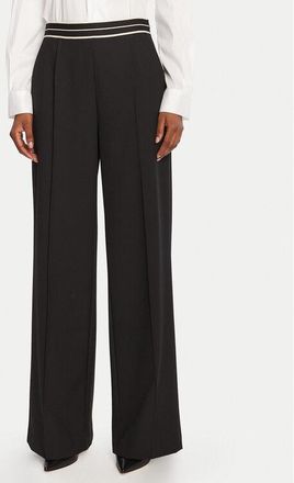 Lola Casademunt Stoffhose MF2514019 Schwarz Straight Fit