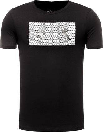 A|X Armani Exchange T-Shirt 8NZTCK Z8H4Z 1200 Schwarz Slim Fit