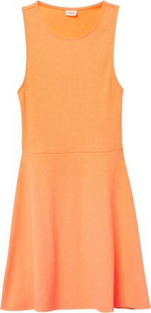 s.Oliver Ausgestelltes Kleid aus Rippware