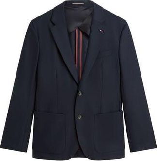 Tommy Hilfiger Blazer droit un en laine m&eacute;lang&eacute;e
