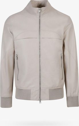 DFour Leather bomber jacket - DFOUR - gender_Man