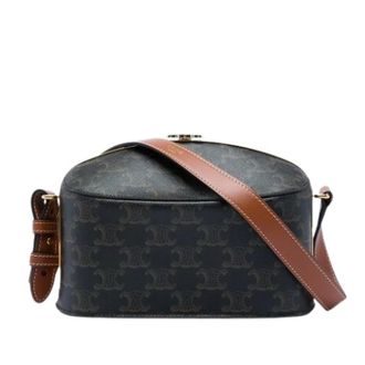 Celine Sac bandouli&egrave;re vintage Pre-owned - Femme - Pre-owned - Brun - Taille: ONE Size
