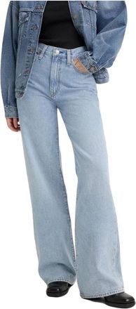 Levi's Femme, Jeans, Bleu, Taille: W31 L32 Ribcage Wide Leg