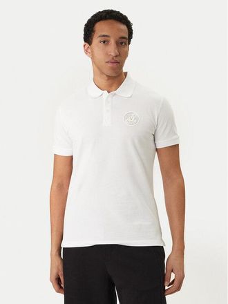 Versace Jeans Couture Poloshirt 80GAGT19 CJ01T Wei&szlig; Regular Fit