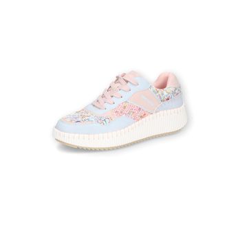 Dockers by Gerli Damen Low-Top Sneaker, Frauen Halbschuhe,stra&szlig;enschuhe,Strassenschuhe,Sportschuhe,Freizeitschuhe,Baby blau/Multi,39 EU