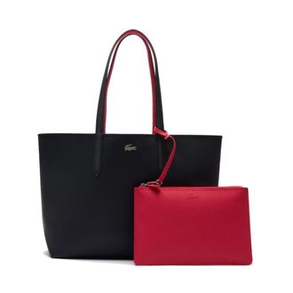Lacoste Femme, Sacs, Noir, Taille: ONE Size Anna Reversible Tote
