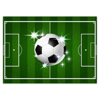 Generic Foto-Poster, Wanddekoration, Fußballfeld, 70 x 50 cm, Nr. H8254M_PL1G