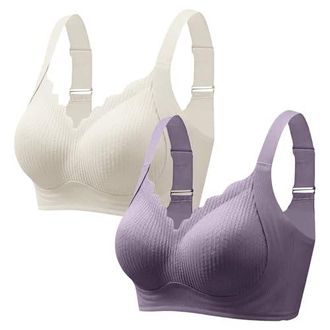 Generic soutien gorge dos nu, Womens Casual confortable ensemble de bra Multi pi&egrave;ces &agrave; porter toutes les saisons, brassiere femme sans armature, soutien gorge