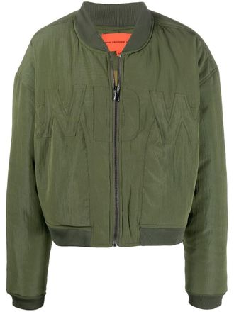 Who Decides War by Ev Bravado veste bomber matelassée à découpes - Vert