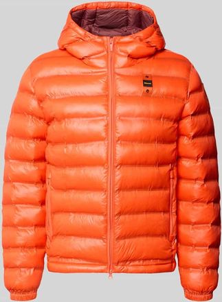 Blauer Steppjacke mit Zweiwege-Rei&szlig;verschluss Modell CHARLES