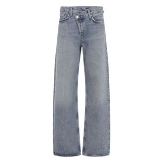A Gold E Gerades Jeans - - Jeans - Damen - Blau - W27