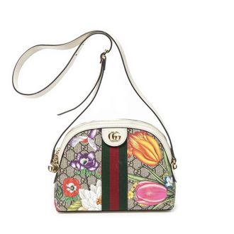 Gucci Crossbody Bags - Small Web Ophidia Dome - Gr. unisize - in Wei&szlig; - f&uuml;r Damen