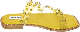 Steve Madden Femme, Chaussures, Jaune, Taille: 35 1/2 EU Flat Sandales