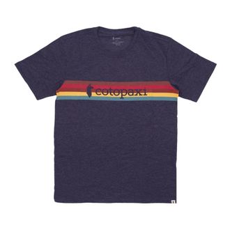 Cotopaxi Horizon Tee Maritime Kurzarm T-Shirt - - Tops - Herren - Mehrfarbig - XL