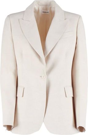 P.A.R.O.S.H. P.a.r.o.s.h., Femme, Vestes, Beige, Taille: 42 FR Raisa26 Giacca Monopetto