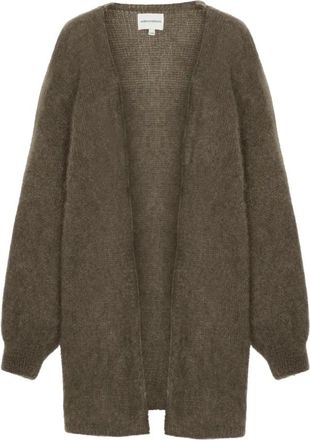 Americandreams Americandreams, Femme, Pulls, Brun, Taille: 38/40 FR Lee Midi Cardigan