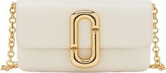 Marc Jacobs Portefeuille The Scene sur cha&icirc;ne en cuir