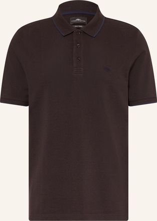 Fynch-Hatton Fynch-Hatton Picqu&eacute;-Poloshirt Regular Fit braun