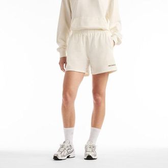 New Balance Homme NB Graphic Short en Blanc, Coton, Taille S