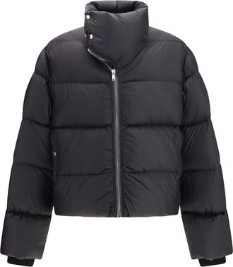 Rick Owens Mens Down Flight Jacket Black Nylon; Padding: Padded &