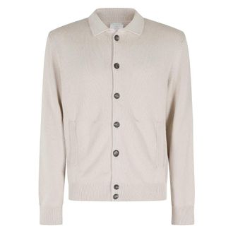 Eleventy Button-Front Strickjacke - - Knitwear - Herren - Beige - XL