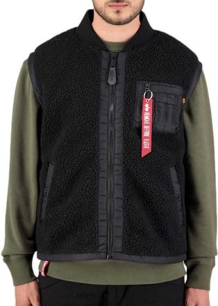 Alpha Industries Alpha Industries Teddy Vest Weste f&uuml;r Herren Black