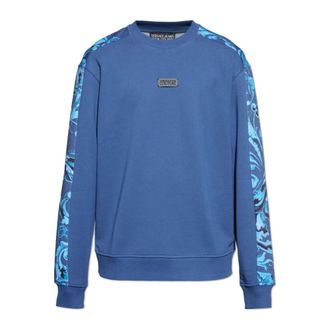Versace Jeans Couture Herren, Sweatshirts & Hoodies, Blau, LGröße
