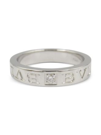 Bulgari bague B.zero1 en or blanc 18ct à diamants (années 2010) - Argent