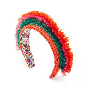 La DoubleJ Boho Beach Haarband - - Accessories - Damen - Orange - ONE SIZE