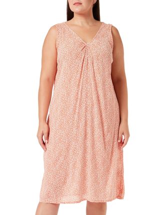 Kaffe Kaffe Damen KAisolde Amber Strap Dress Kleid, Vermillion/Antique Flower, 38