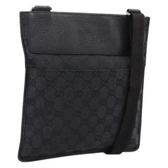Gucci Sac bandouli&egrave;re vintage doccasion - Femme - Pre-owned - Noir - Taille: ONE Size