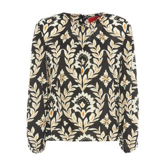La DoubleJ Bezauberndes Top im Vintage Sugar Rush Print - - Blouses & Shirts - Damen - Mehrfarbig - XL