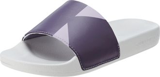 Calvin Klein Jeans Damen Badeschuhe Badelatschen, Violett (Oyster Mushroom/Lavender /Purple V), 38