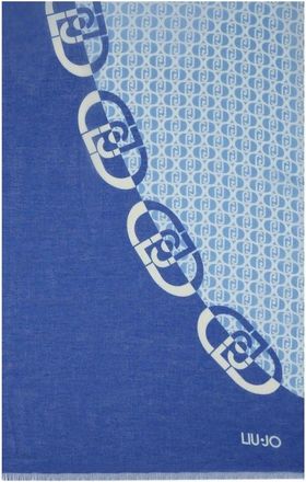 Liu Jo Femme, Accessoires, Bleu, Taille: ONE Size Stola