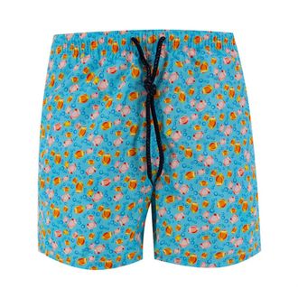 Drumohr Homme, Maillots de bain, Multicolore, Taille: L Short de bain en nylon