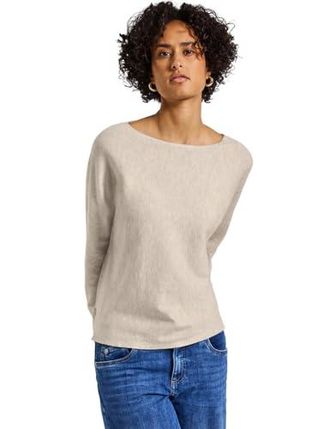 Street One Pull Dolman pour Femme, Tusk Cream Mel., 44