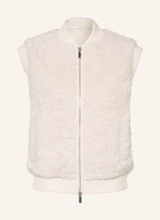 OPUS Kunstfell-Weste Gaste beige