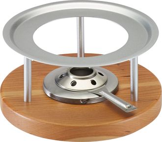 Kuhn Rikon 32059 Melchterli Rechaud, Edelstahl, Silber, 21 x 21 x 11 cm