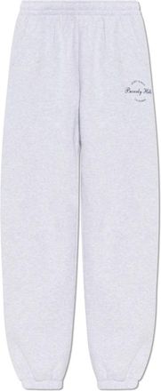 Sporty & Rich unisex, Pantalons, Gris, Taille: M Pantalon de surv&ecirc;tement avec chevilles resserr&eacute;es