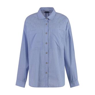 Mother Damen, Blusen & Hemden, Blau, MGr&ouml;&szlig;e