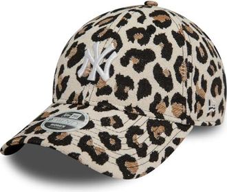 New Era 9Forty Femme Cap - Leopard Jacquard New York Yankees