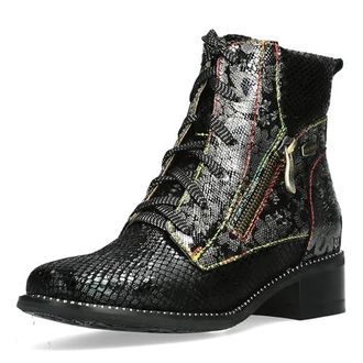 Laura Vita Bottines Femme Emcmao 66, Pointure:38 EU, La Couleur:Noir